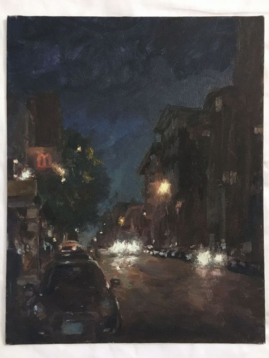 SF at night - Alinea Light - Paintings & Prints, Places & Travel ...