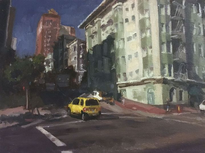 SF City & Hill - Alinea Light - Paintings & Prints, Places & Travel ...