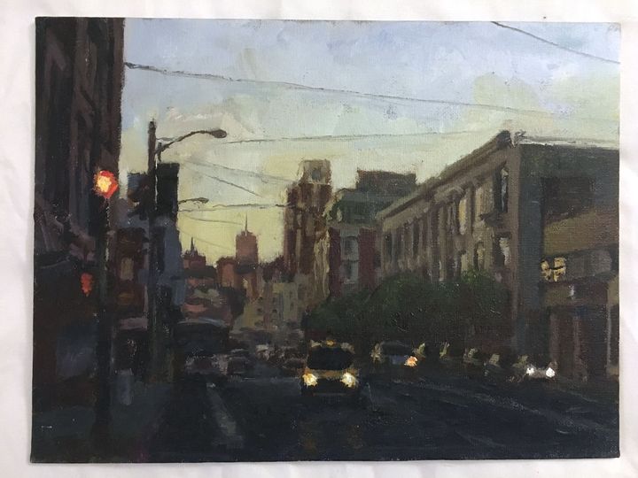 SF SoMa Twilight Moment - Alinea Light - Paintings & Prints, Places ...