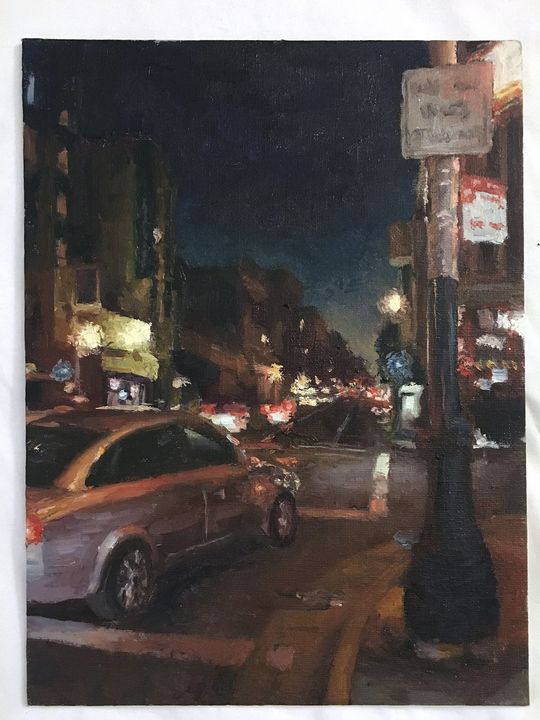 Night Life SF - Alinea Light - Paintings & Prints, Places & Travel ...