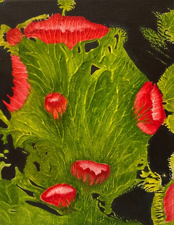 Floral Fantasy 3 - Laura Loomis - Paintings & Prints, Flowers, Plants ...