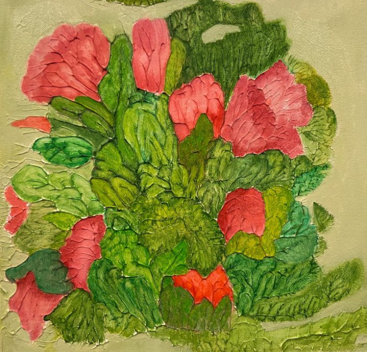Pink Hibiscus - Laura Loomis - Paintings & Prints, Flowers, Plants ...