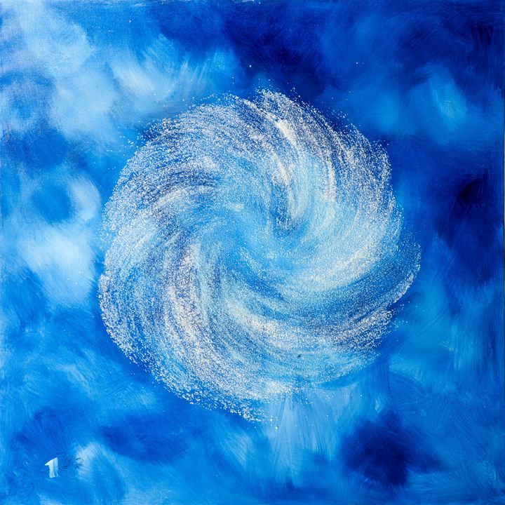 Rotating - Roger Berg - Paintings & Prints, Abstract, Irregular Forms ...