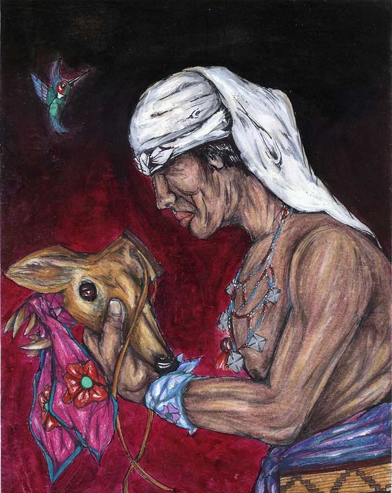 "My Prayers" - Yaqui del Sol/Yoeme Arts inc. - Paintings & Prints ...