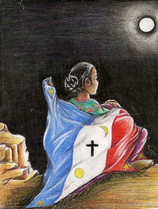 Twilight - Yaqui del Sol/Yoeme Arts inc. - Paintings & Prints, Ethnic ...