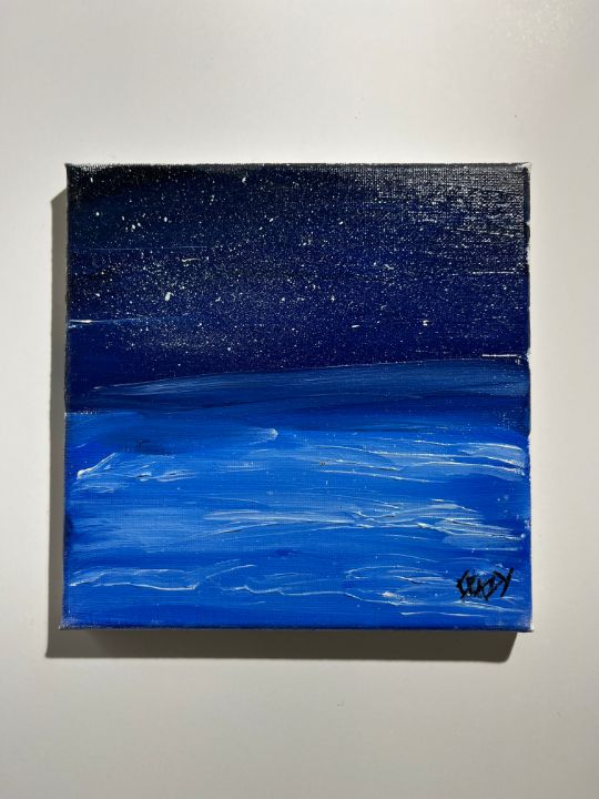 Night Water - Psych Ward Studios - Paintings & Prints, Landscapes ...
