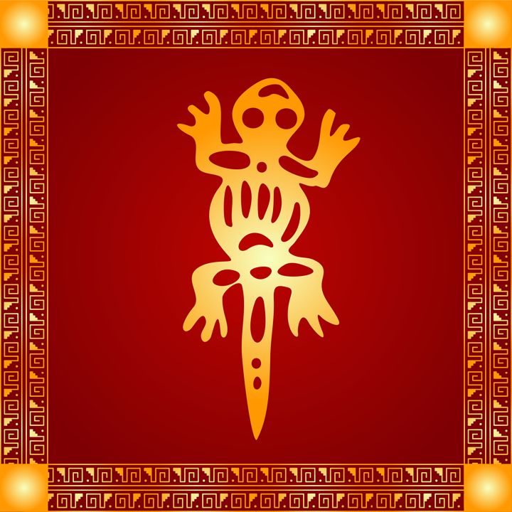 Maya and Aztec Indians symbol - tillhunter - Drawings & Illustration ...