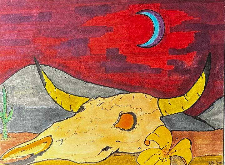 Dusty trail - Davidsone - Drawings & Illustration, Abstract, Other ...