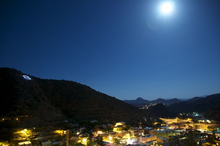 Bisbee at Night 1 - Joshua Barlow - Photography, Buildings ...