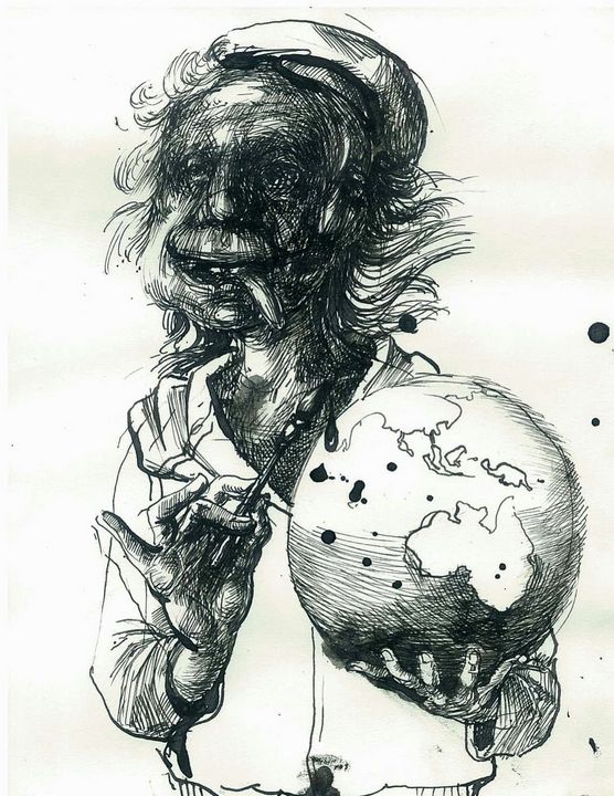 Painter - Marijana Rakicevic - Drawings & Illustration, People ...