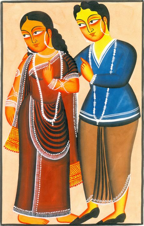 BABU WITH CONSORT - CreativeIndia - Paintings & Prints, Fantasy ...