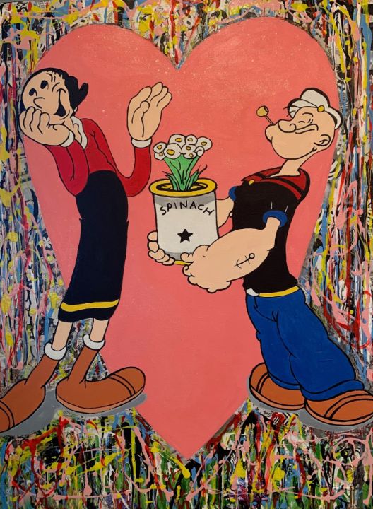 "Flowers for my Honey II" - Esther Gordon - Paintings & Prints ...