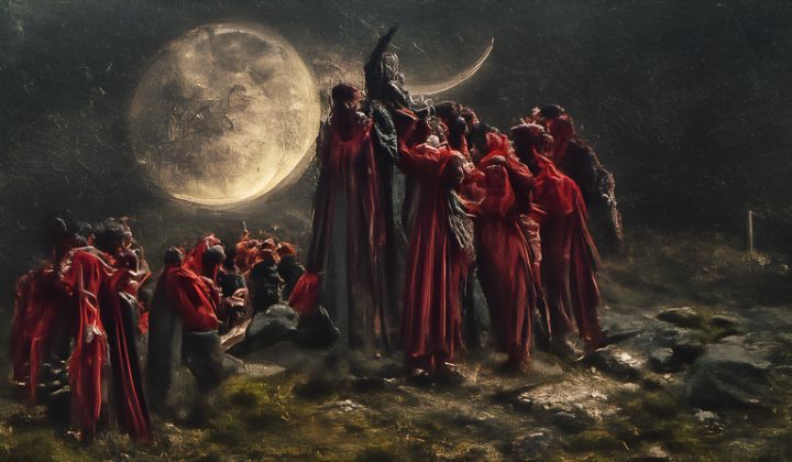 Moonlight Rites - Less Than Real - Digital Art & AI, Fantasy ...