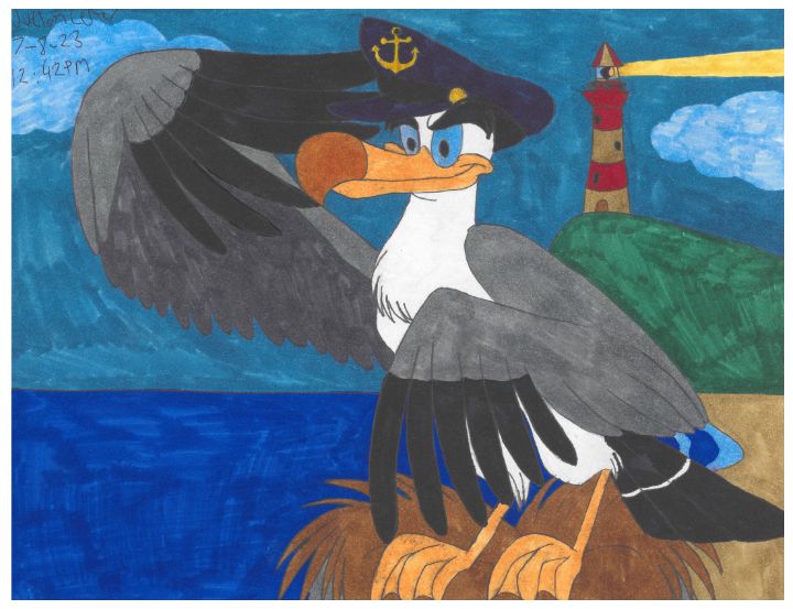 Sailor Captain Seagull - Julian "Cool Jules" Lester - Drawings ...