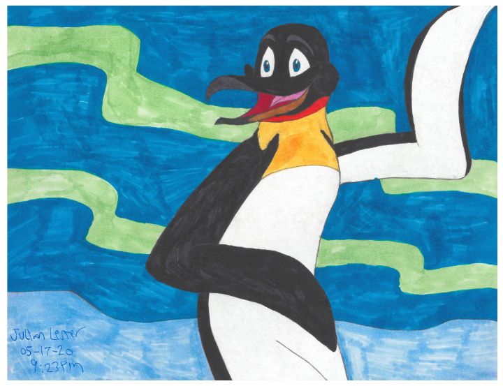 Sven the emperor penguin - Julian "Cool Jules" Lester - Drawings ...