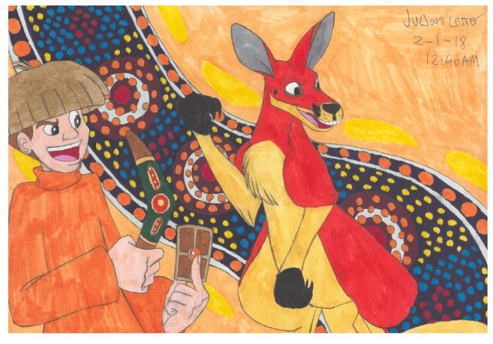 Boomer an Australian Boy - Julian "Cool Jules" Lester - Drawings ...