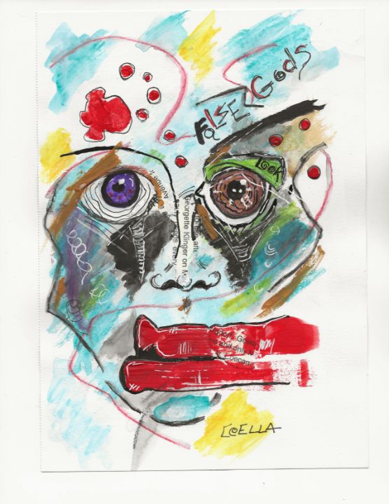 FALSE GODS - Urban-Miracles - Paintings & Prints, Fantasy & Mythology ...
