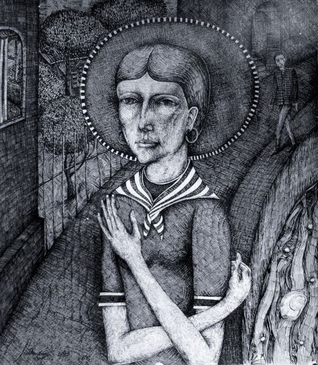 The Timid Chaser - Alex Diadav (Alexander Spivak) - Drawings ...