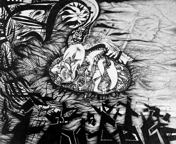 Unborn - Alex Diadav (Alexander Spivak) - Drawings & Illustration ...