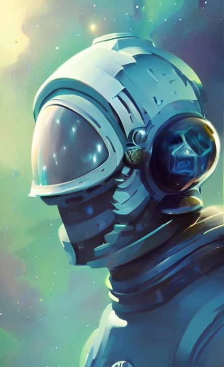 Space explorer - Gaspar Avila - Digital Art & AI, Fantasy & Mythology ...