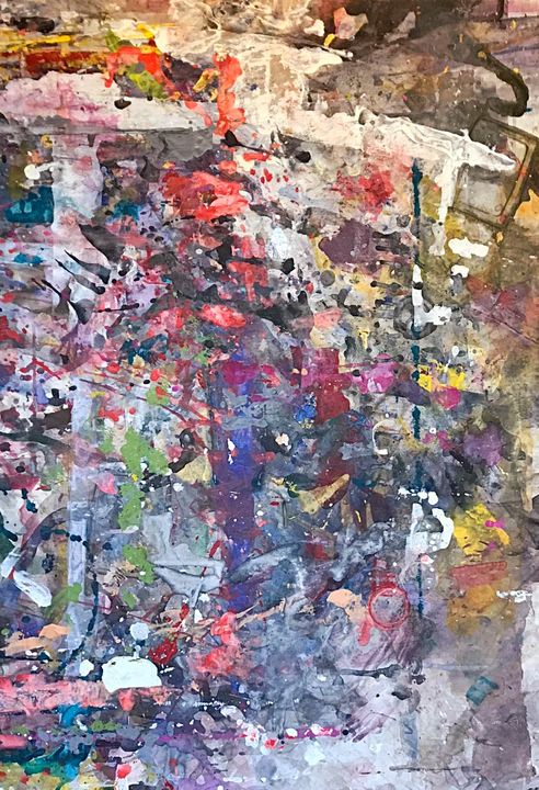 Testimony #14 - Dafna Van Gent - Paintings & Prints, Abstract, Movement ...