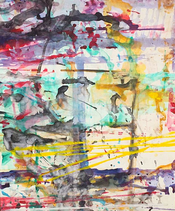 Testimony #12 - Dafna Van Gent - Paintings & Prints, Abstract, Color ...