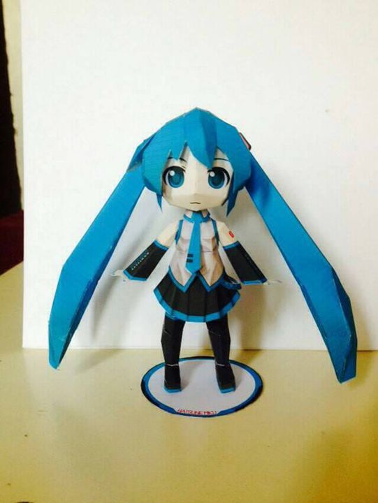 Hatsune Miku Papercraft - Ame's Art Box - Crafts & Other Art, Other ...