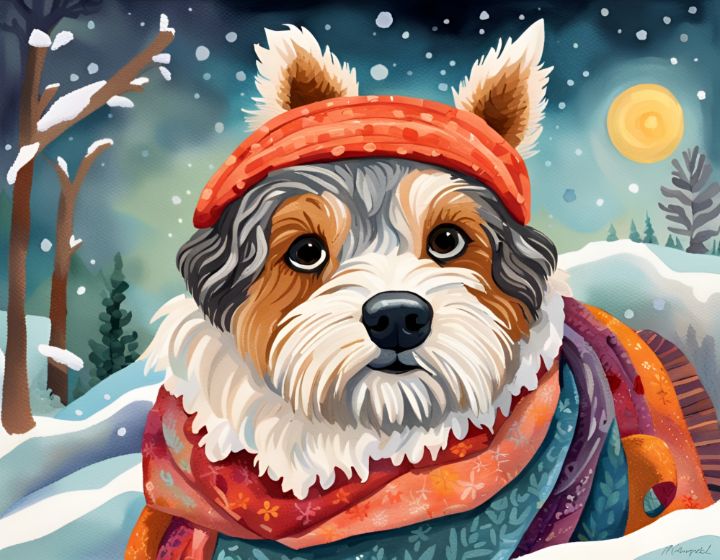 Winter's Furry Explorer - Ethereal Creations - Digital Art & AI ...