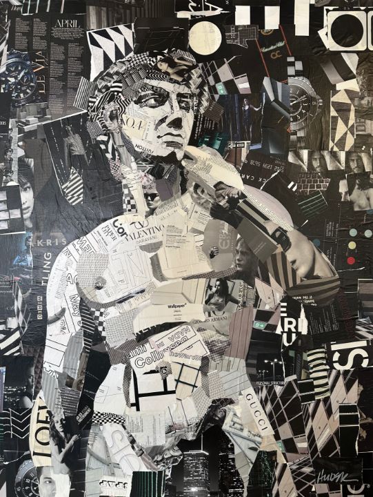 Black and White Obsession - Jim Hudek - Crafts & Other Art, Collages ...