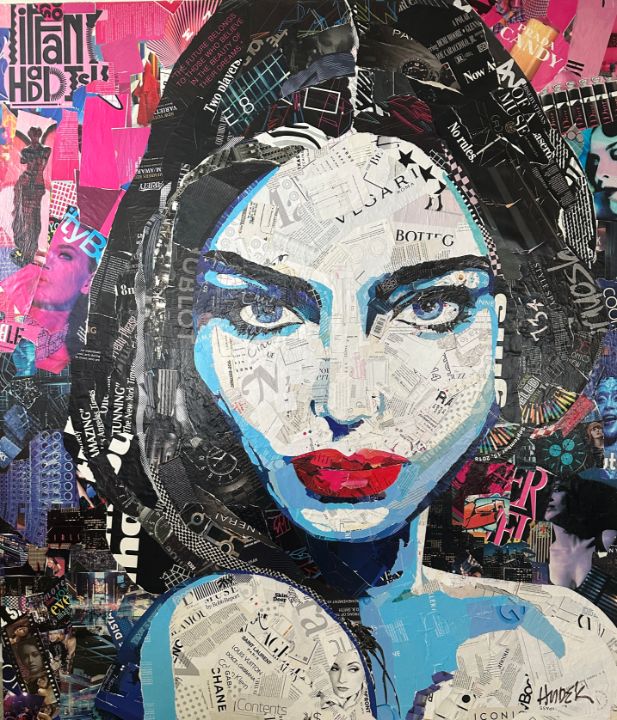 I'm Here For the Soiree' - Jim Hudek - Crafts & Other Art, Collages ...
