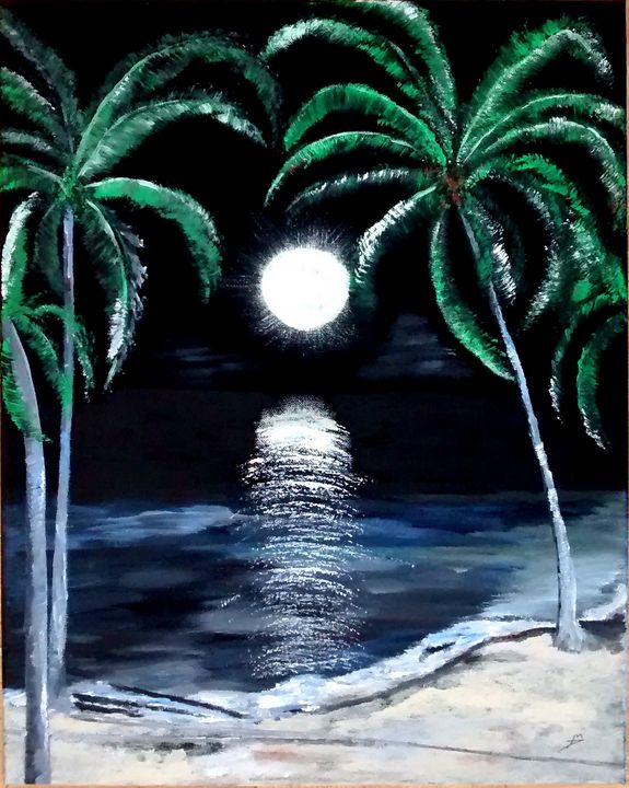 Moonlight - DiDiFineArt - Paintings & Prints, Landscapes & Nature ...