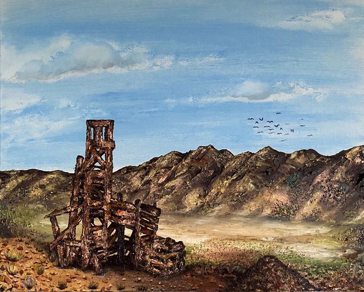 Old Miner’s Ghost Valley - Artwork of Stephen Palmer - Paintings ...