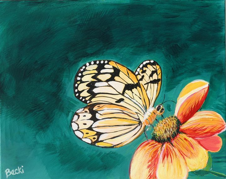Sweet Butterfly - Becki - Paintings & Prints, Animals, Birds, & Fish ...