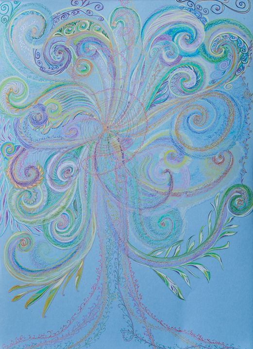 Growth - Drawings of Light - Drawings & Illustration, Flowers, Plants ...