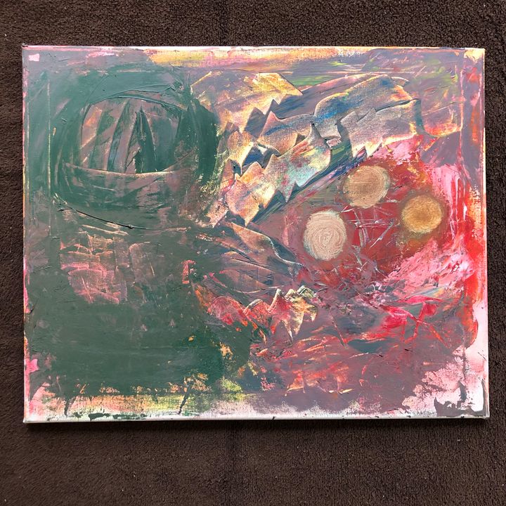 Ground control - Glass Watch - Paintings & Prints, Abstract, Irregular ...