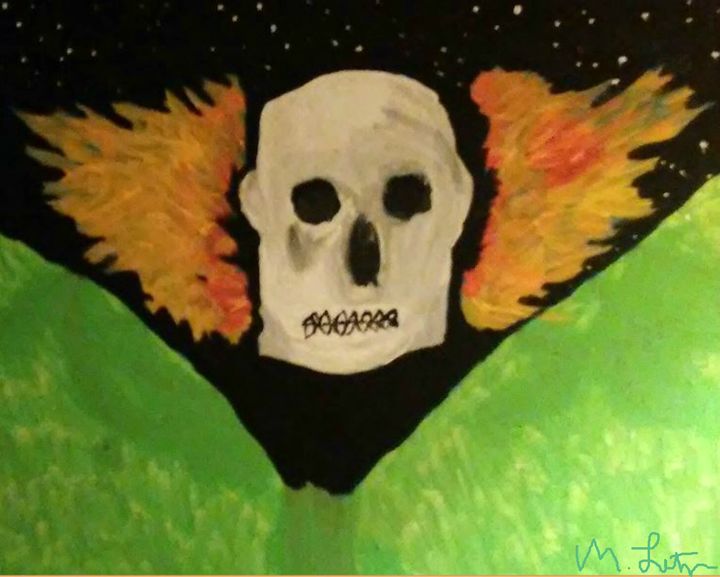 LIFE VS DEATH - Abstractmark - Paintings & Prints, Fantasy & Mythology ...