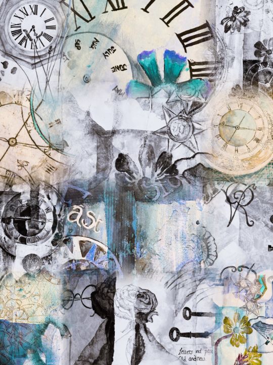 Timeless Expression | Blue Abstract - VariARTy Prints - Paintings ...