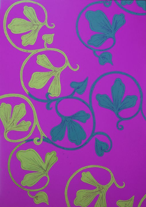 Vibrant Vines - VariARTy Prints - Paintings & Prints, Flowers, Plants ...