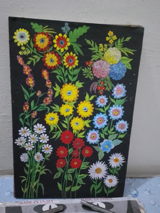 Flower scenery - Sameeksha, painting sameeksha - Paintings & Prints ...