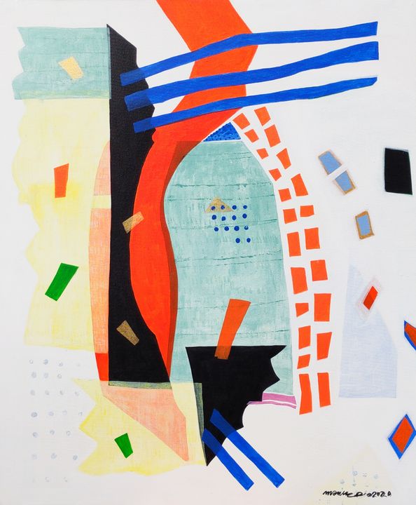 UNTITLE 2 - paintings - Paintings & Prints, Abstract, Irregular Forms ...