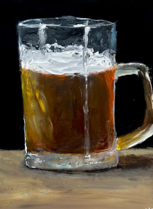 Beer - Moro's Art - Paintings & Prints, Food & Beverage, Alcohol, Beer ...