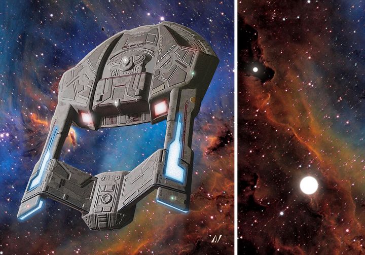 Nebula Runner Panel - Blabberdock (Nathan Warner) - Digital Art ...