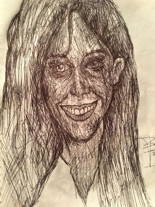 Facial study - Bob Ross styled paintings - Drawings & Illustration ...