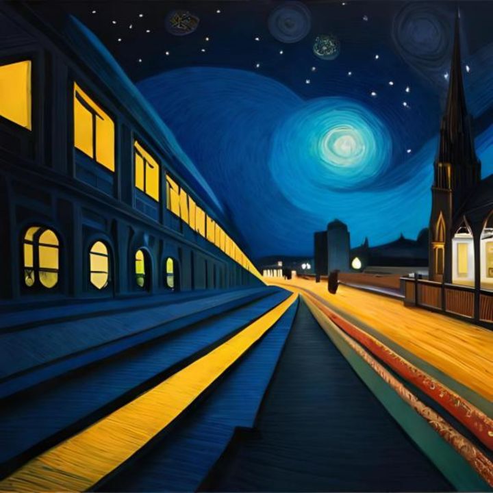 "Resurgence of Shadows'' - Byron - Paintings & Prints, Landscapes ...