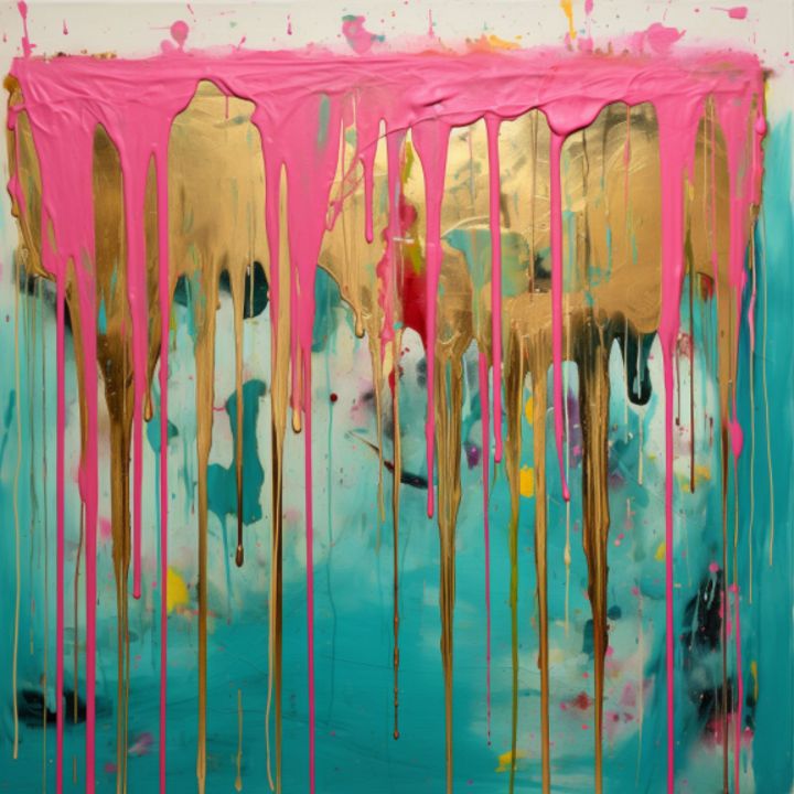 Colour Rhapsody - Byron - Paintings & Prints, Abstract, Color - ArtPal