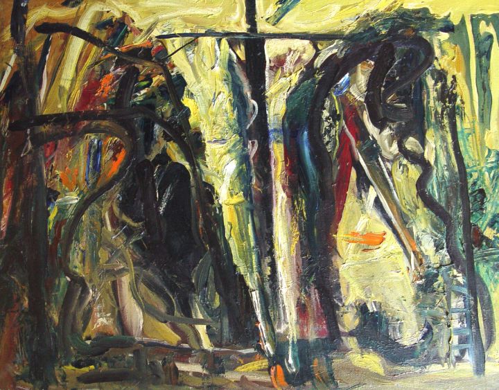 Calvary - Mircea Donea Art - Paintings & Prints, Abstract, Irregular ...