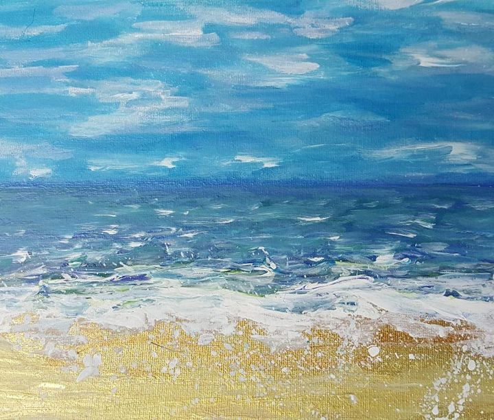 Crashing Waves - Rising Tides Artworks - Paintings & Prints, Landscapes ...