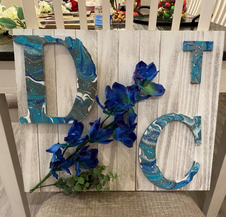 Acrylic Letters D, C, & T - Kerrigan's Artwork - Crafts & Other Art ...