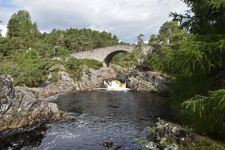 Little Garve Bridge from the River - MonksArt - Photography, Landscapes ...