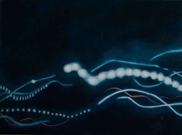 Landscape in Motion - Breakthrough - Ana Markovic Art - Paintings ...